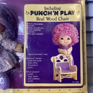 Punchkins | Toys | Vintage 982 Punch N Play Punchkins Paula Punchkin ...